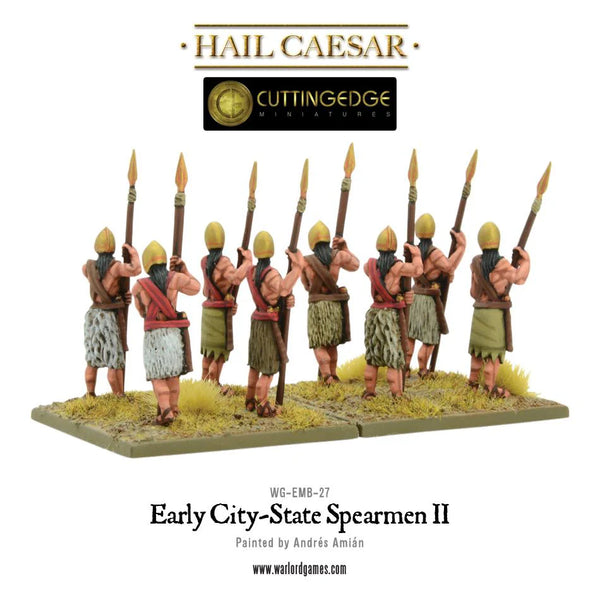 Early City-State Spearmen II - 28mm - Hail Caesar - WG-EMB-27 – Aster Wargame
