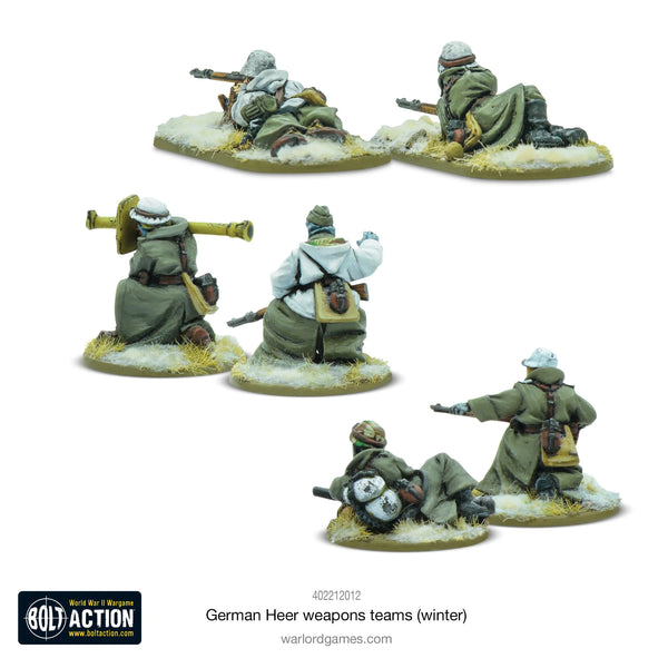 German Heer (Winter) Weapons Teams - 28mm - Bolt Action - 402212012 ...