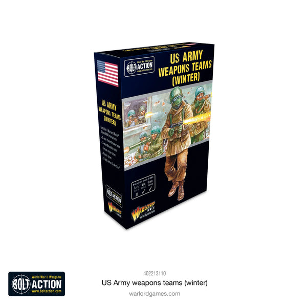 US Army (Winter) Weapons Teams - 28mm - Bolt Action - 402213110 – Aster ...