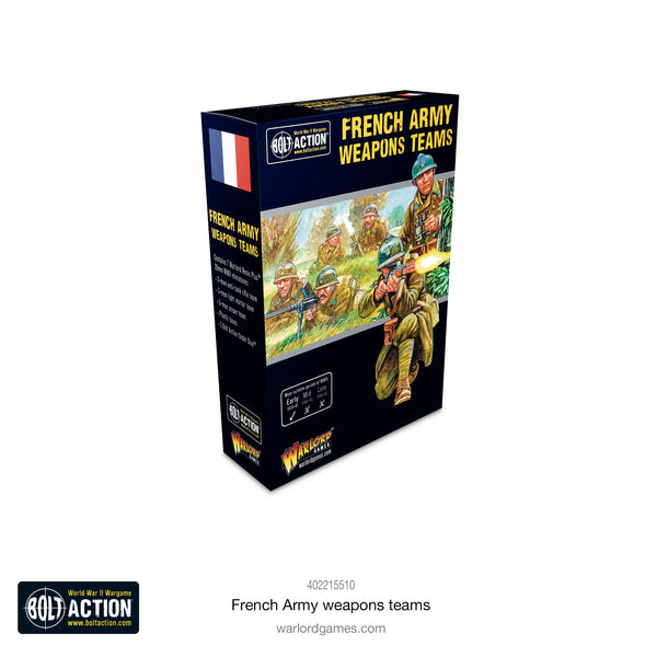 French Army Weapons Teams - 28mm - Bolt Action - 402215510 – Aster Wargame