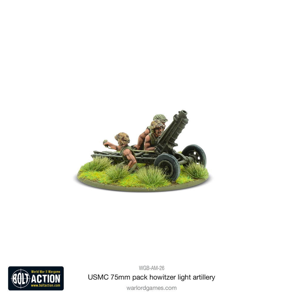 USMC 75mm Pack Howitzer Light Artillery - 28mm - Bolt Action - WGB-AM ...