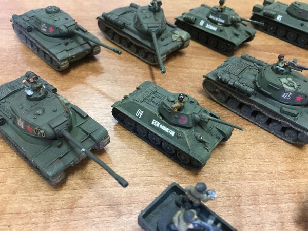 Russian Tanks Army x14 - 15mm - Flames of War - @ – Aster Wargame