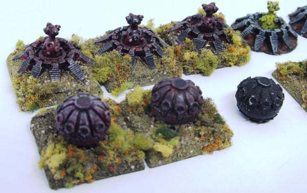 Space marine Deathwind Drop Pods - 6mm - Epic - PAINTED – Aster Wargame