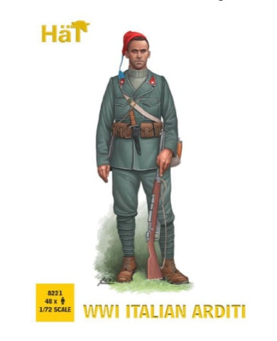 Hat - 8221 - WWI Italian Arditi - 1:72 – Aster Wargame