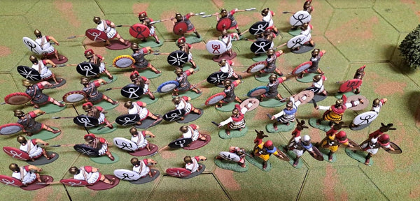 African Heavy Infantry Carthaginian (EXCELLENT PAINTED) Set 2 - Hat ...