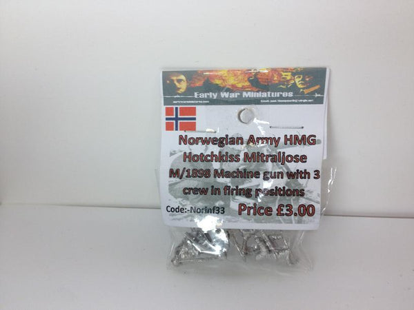 EWM - Norwegian Army of 1940 - Machine gun with 3 crew - 20mm - WWII ...