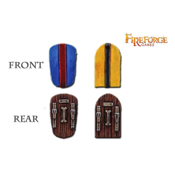 Fireforge - DVSH11 - Pavese Shields (12) - 28mm – Aster Wargame